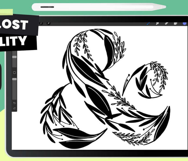 My Fav Procreate Hack for Resizing Line Art Without Losing ANY Quality