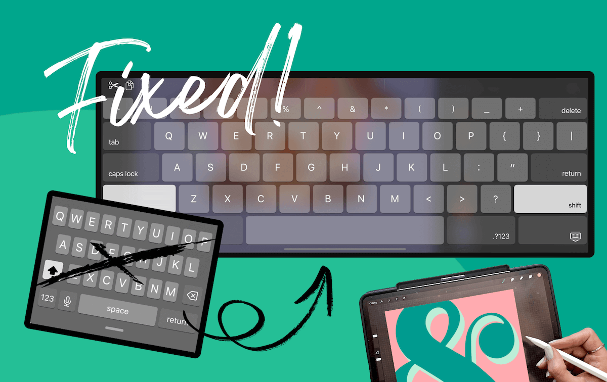 QUICK FIX: How to Change Small Keyboard on iPad Back to Regular Size