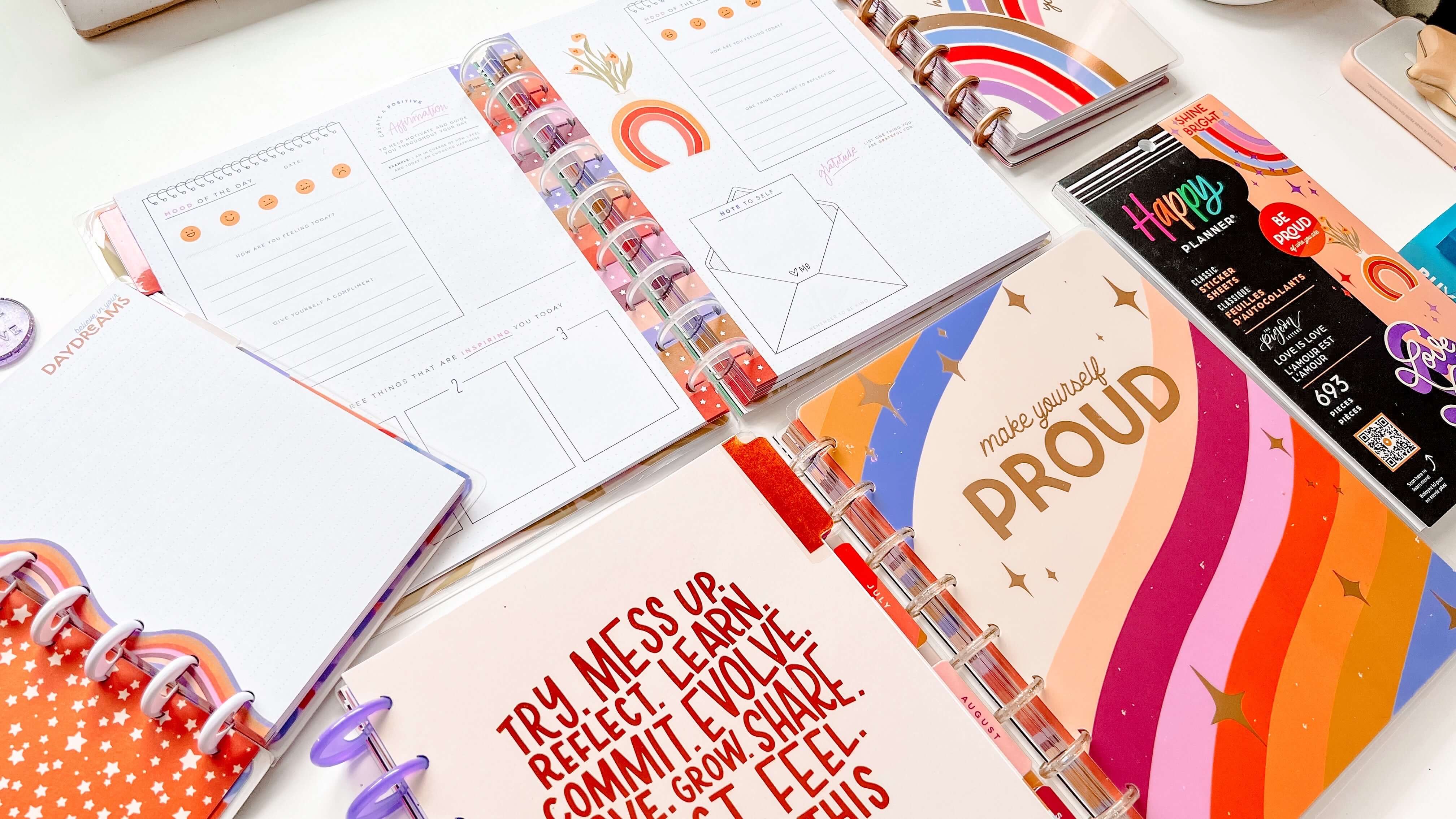 Happy Planner x The Pigeon Letters PRIDE Capsule Collection