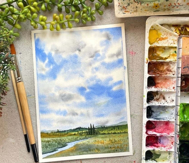 Easy Watercolor Painting Tutorial for Beginners