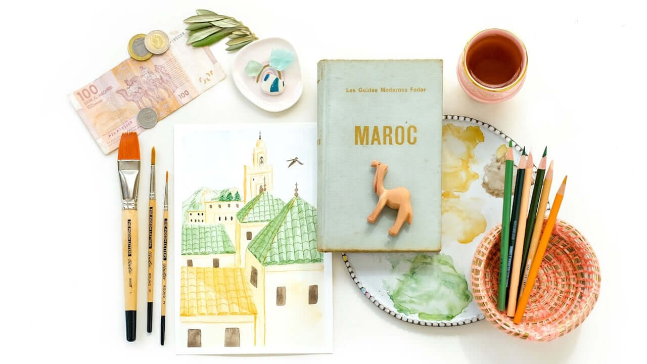 Create a Travel Sketchbook Memory