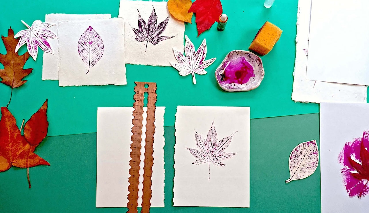 5-Minute DIY Leaf Prints: Fun Autumn Art Project