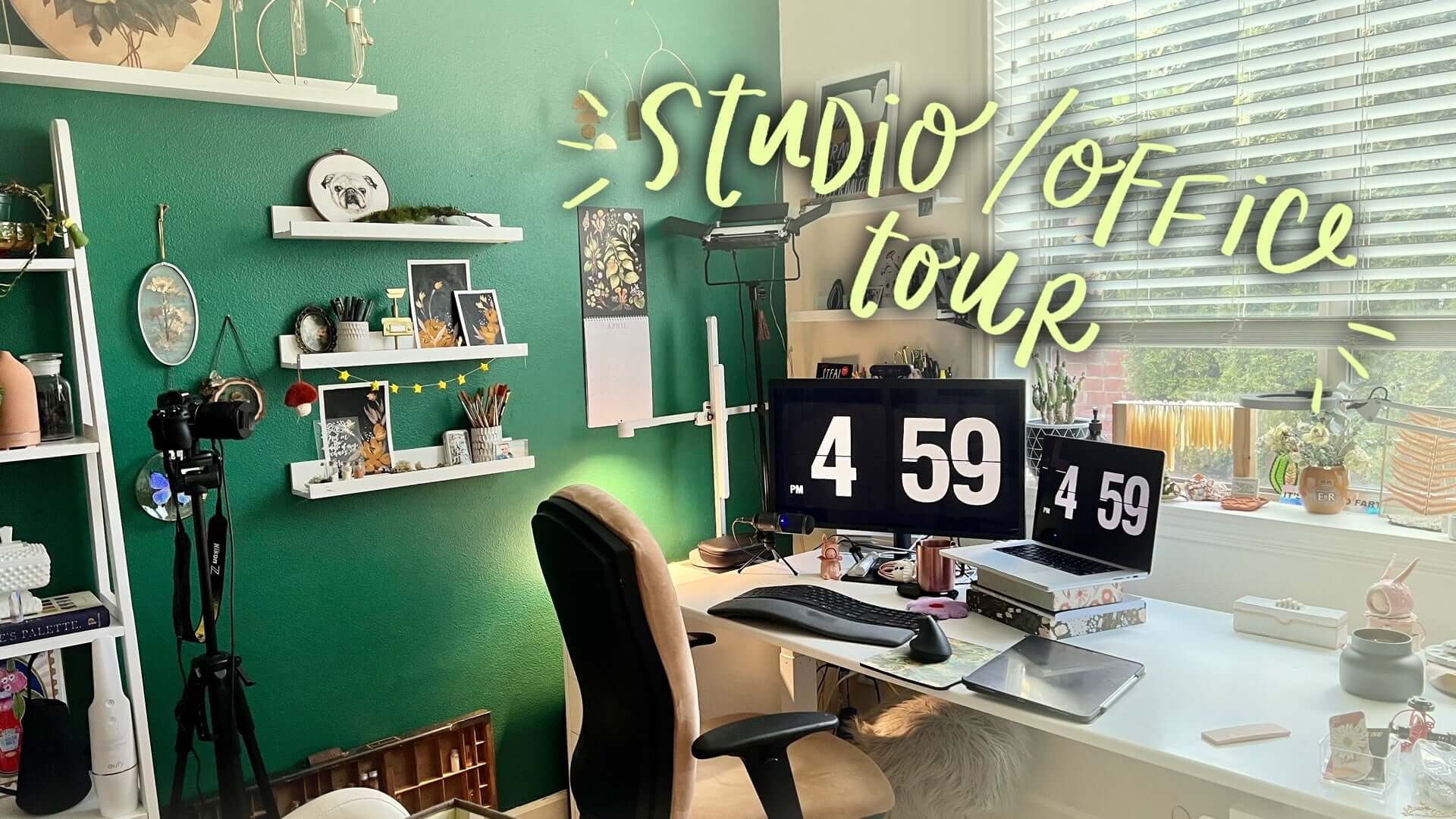 Peek Inside My Studio
