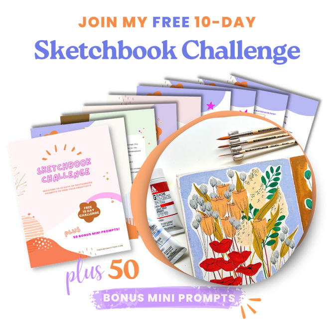 10-Day Sketchbook Challenge