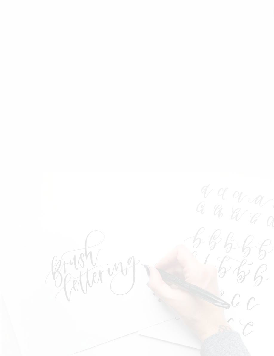 The Ultimate Brush Lettering Course