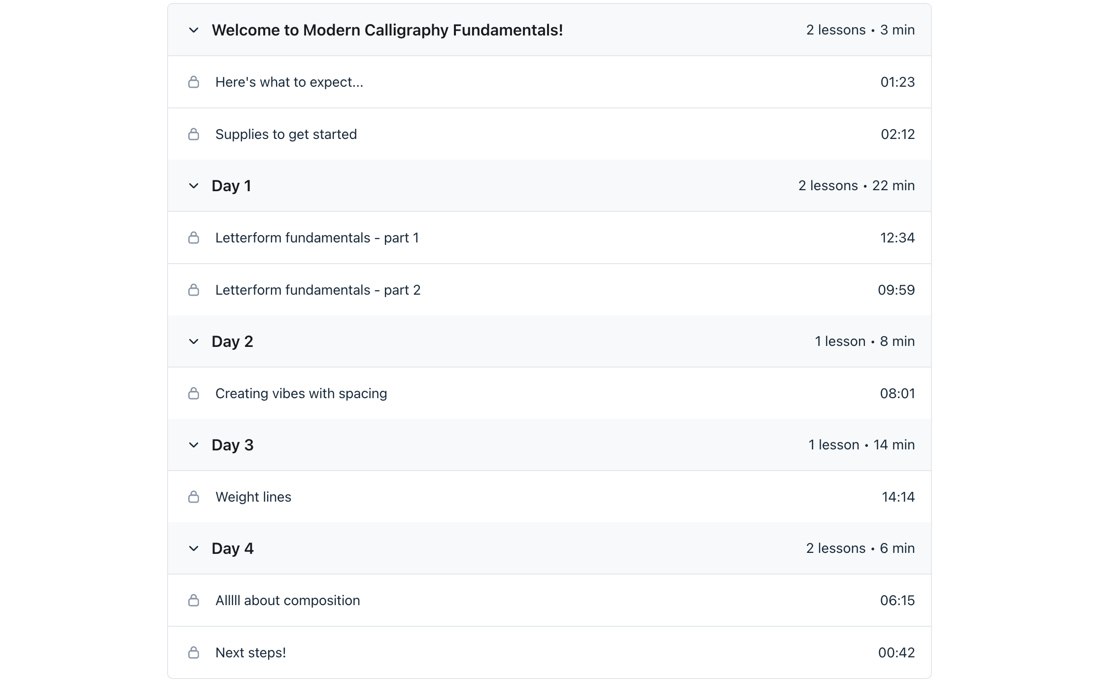 Free Mini-course: Jump Start Into Modern Calligraphy