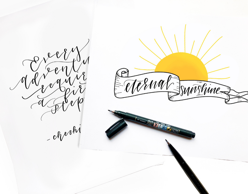 Free Mini-course: Jump Start Into Modern Calligraphy