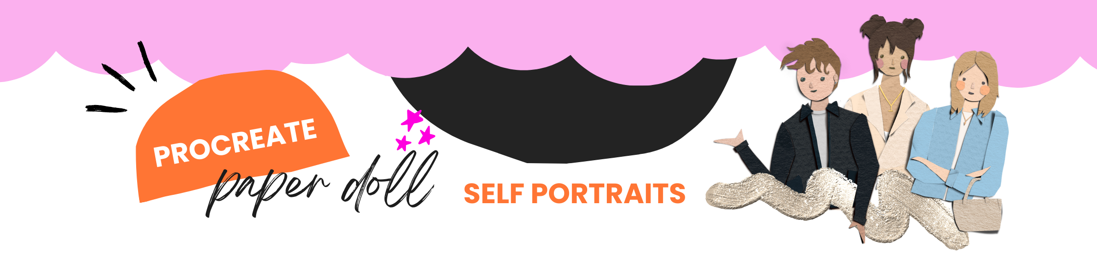 Procreate Paper Doll Self Portrait Class
