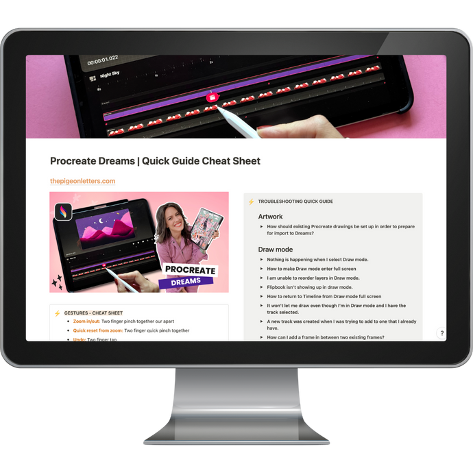 Procreate Dreams Guide