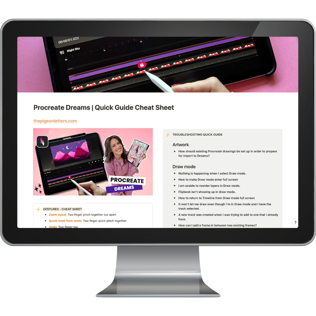 Procreate Dreams Guide