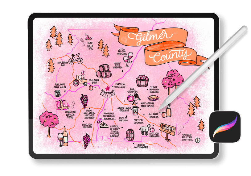 Step-by-Step Procreate Tutorials