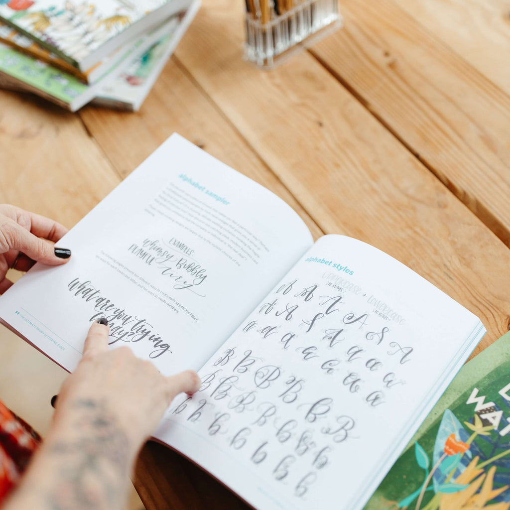 The Ultimate Brush Lettering Guide